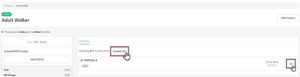 Locate A Product In Inventory – MotionMD Help Center