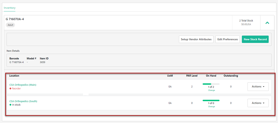 Locate A Product In Inventory – MotionMD Help Center
