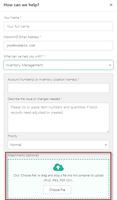 Submit A Help Ticket – MotionMD Help Center