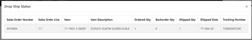 Tracking a Drop Ship Order – MotionMD Help Center