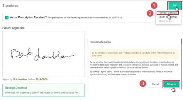 Obtain a Provider Signature – MotionMD Help Center