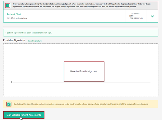 Obtain a Provider Signature – MotionMD Help Center